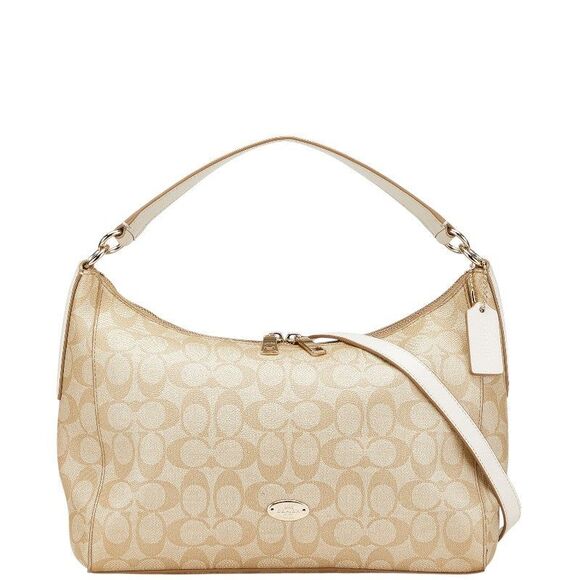 Coach | Bags | Coach Signature Pvc 2way Bag | Poshmark